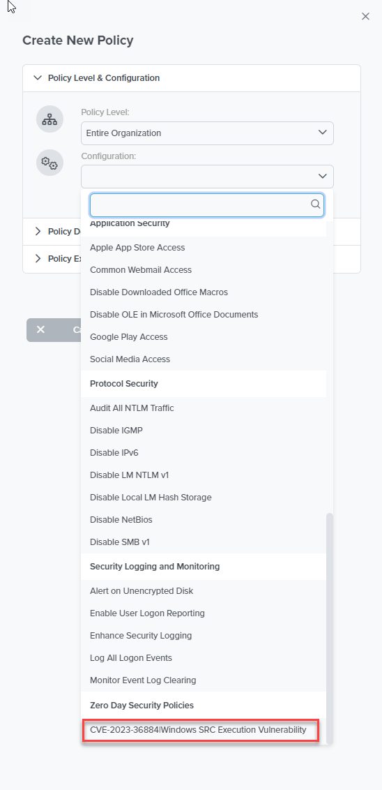 Office and Windows HTML Remote Code Execution Vulnerability (CVE-2023-36884) | ThreatLocker